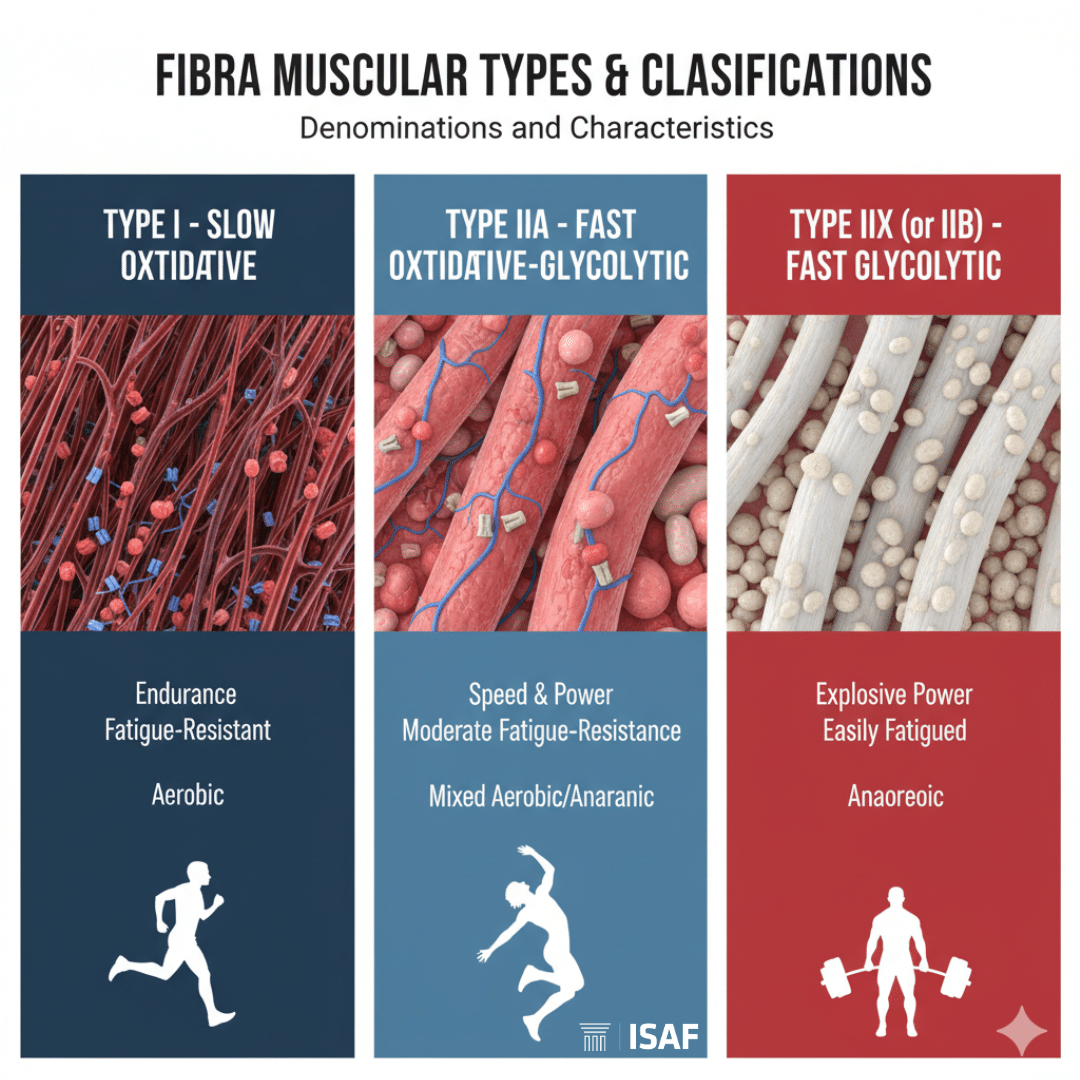 Tipos y denominaciones de las Fibras Musculares. - Blog Instituto ISAF
